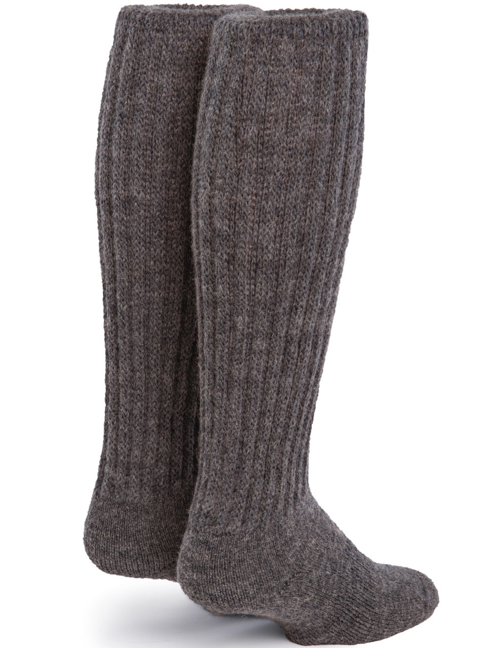 Second to None Thick Alpaca Boot Socks Charcoal