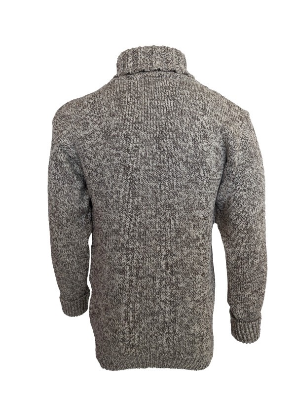 British Wool: Grampian Undyed Wool Sweater - Natural Twist