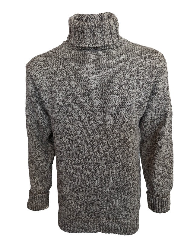 Grampian Undyed Wool Sweater - Natural Twist