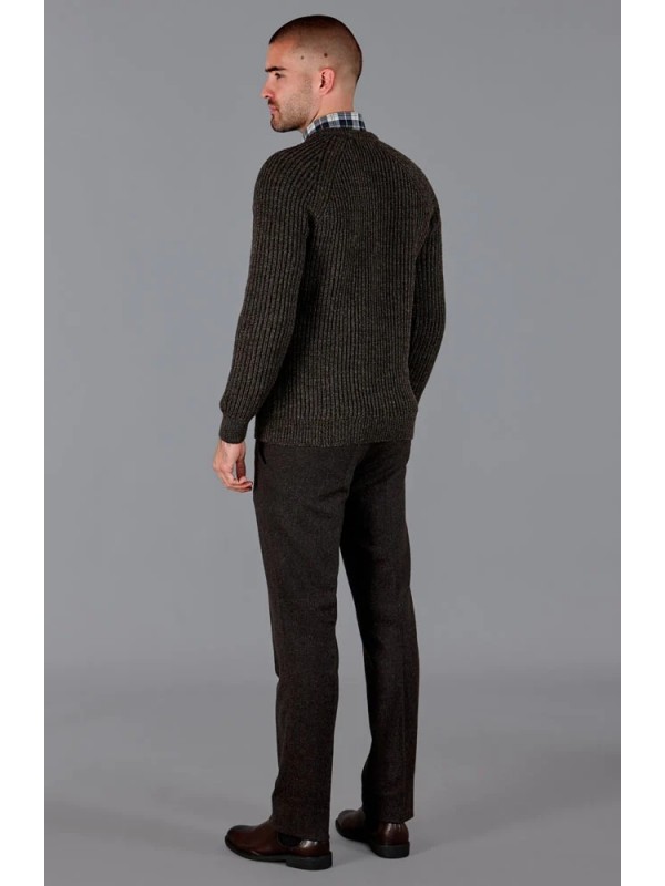 Heavy Weight & Chunky Men's Wool Sweaters from 100% British Wool