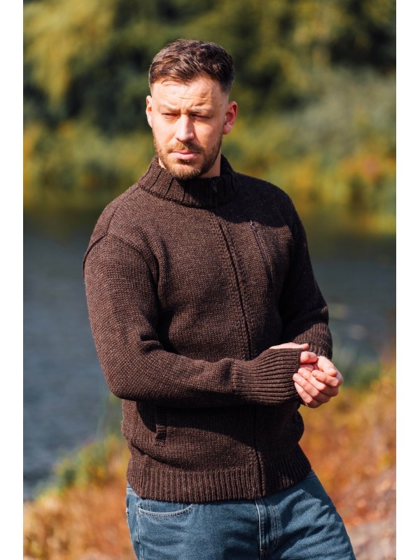 Heavy Weight & Chunky Men's Wool Sweaters from 100% British Wool