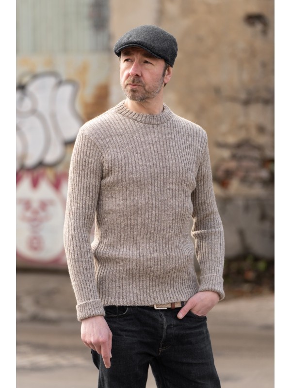 Commando Wool Sweaters, Men's British Wooly Pully Sweaters